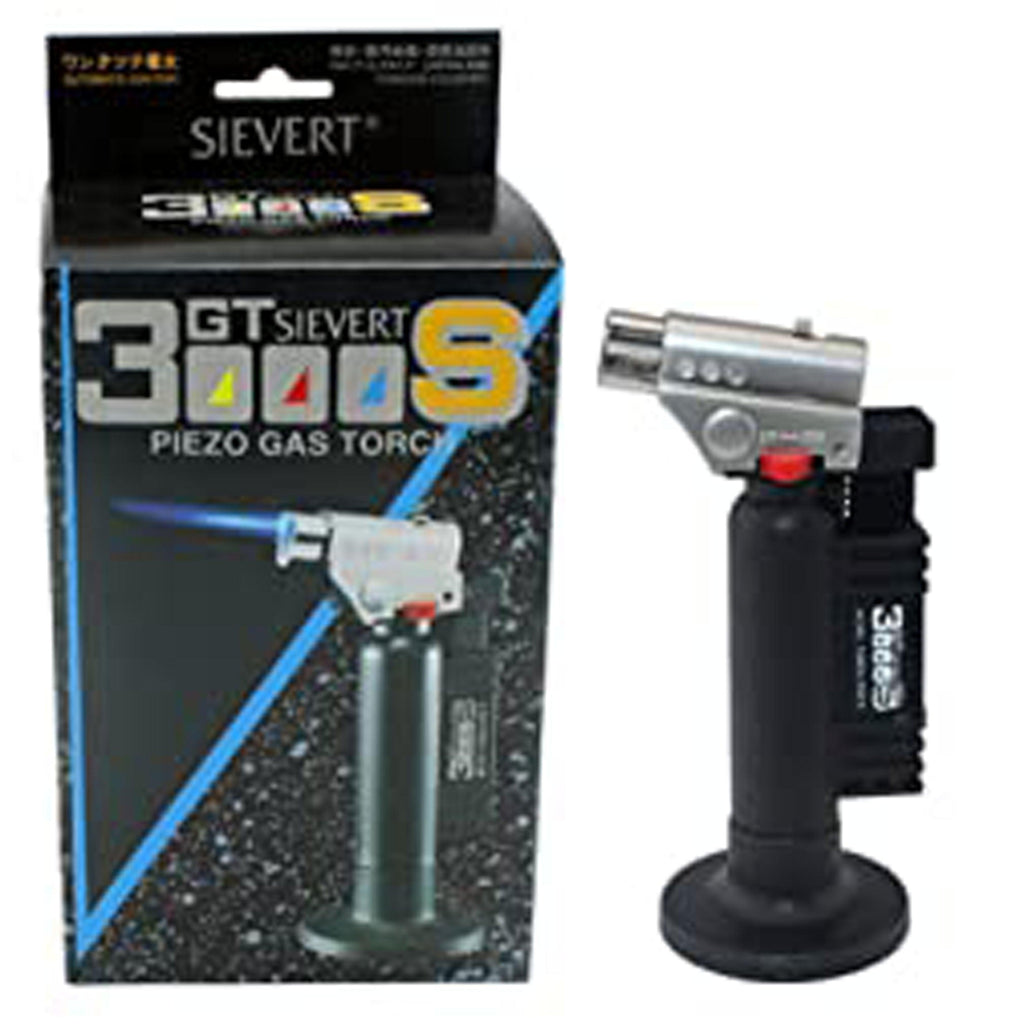 PRINCE GT3000S Piezo Gas Torch | Refillable High-Temp Flame